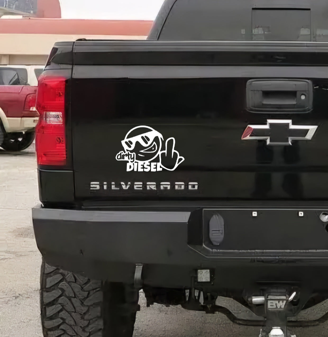 Dirty diesel truck decal, Bumper sticker window decal – Varelli's Decals