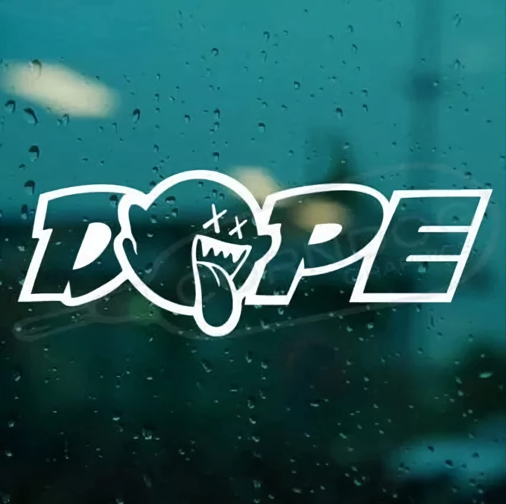 Dope vinyl decal window decal for car truck laptop tumbler tuner car ...